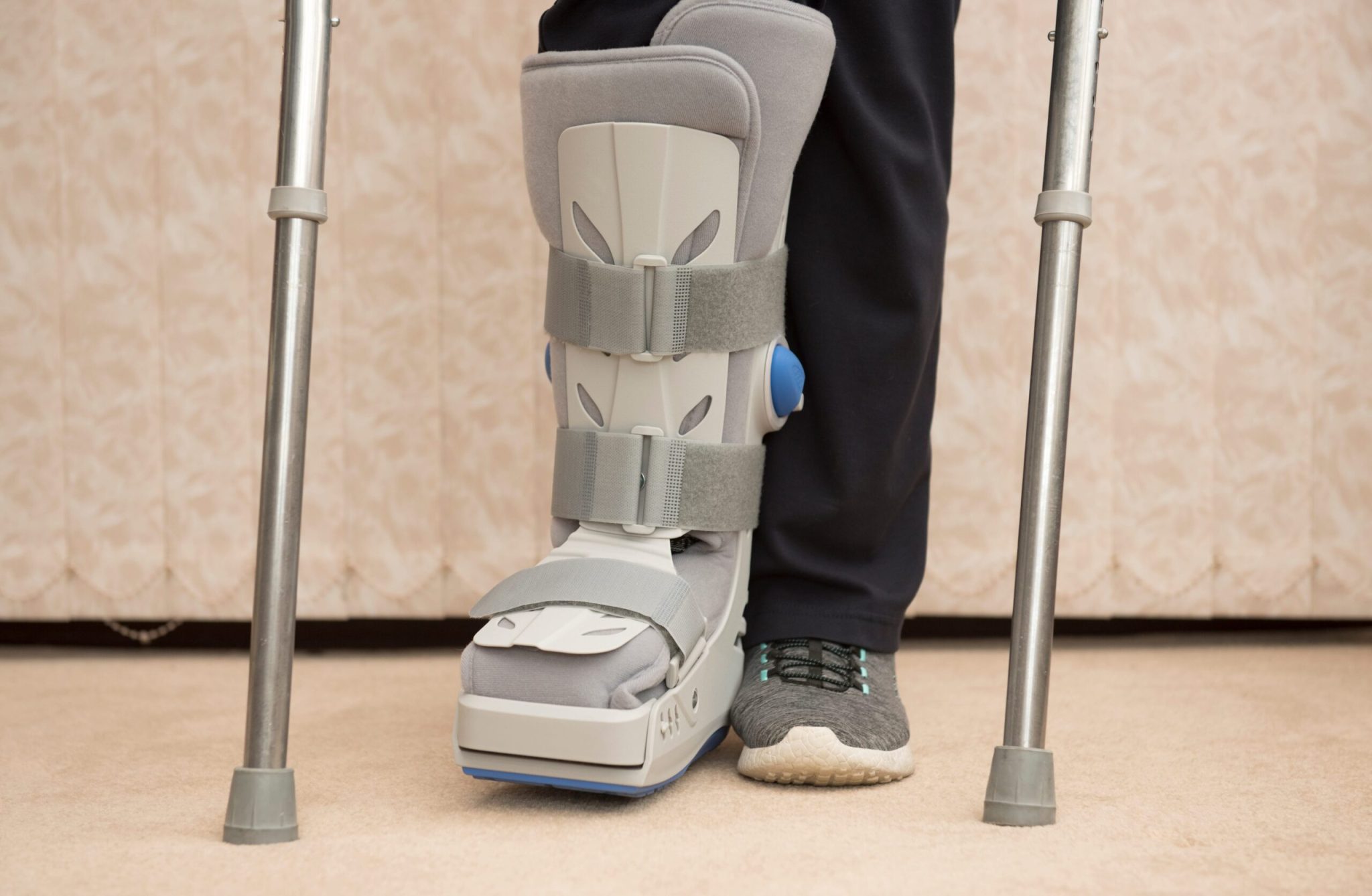Walking Boot for a Sprained Ankle - Rehab 49